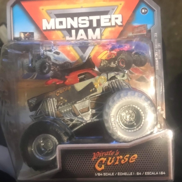 Hot Wheels | Toys | Monster Jam Pirates Curse Monster Truck | Poshmark